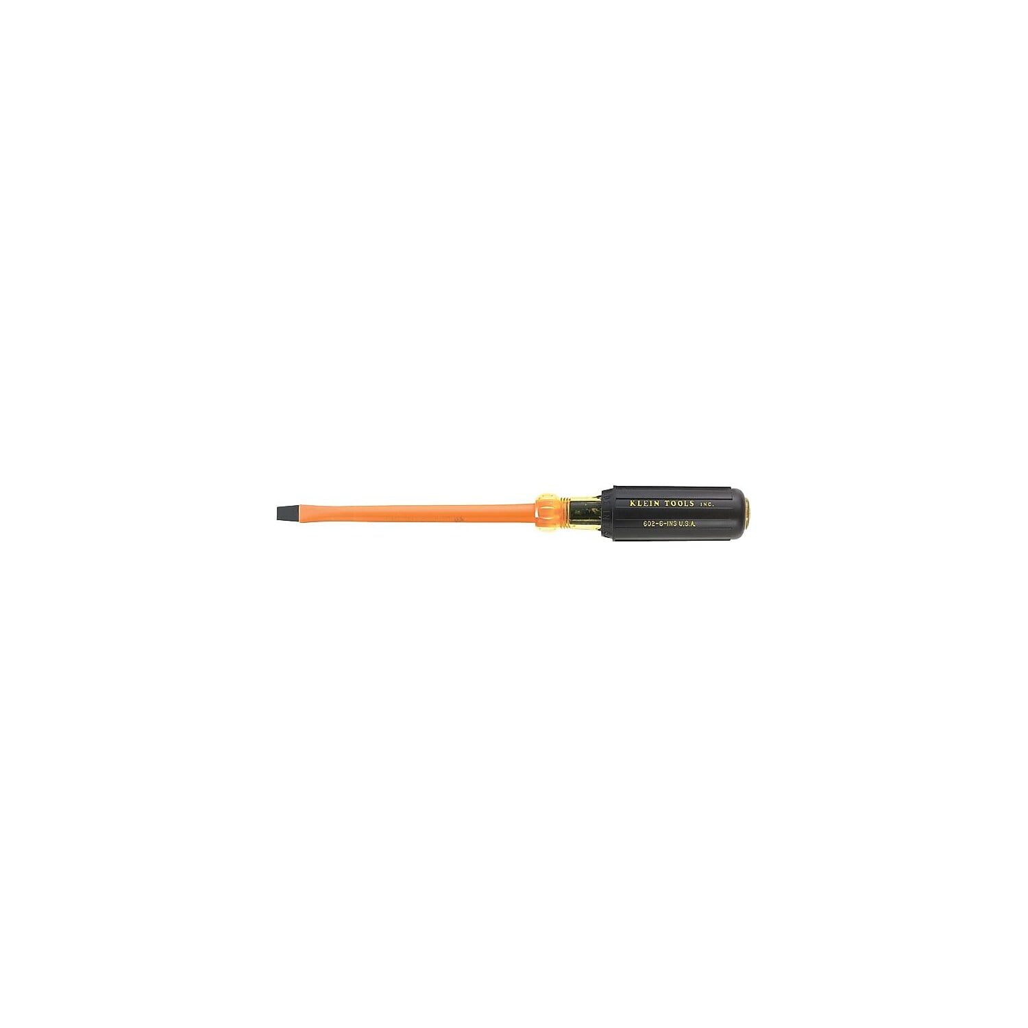 Klein Tools 602-4 - 1/4" x 4" Keystone Screwdriver Round Shank - Walmart.com