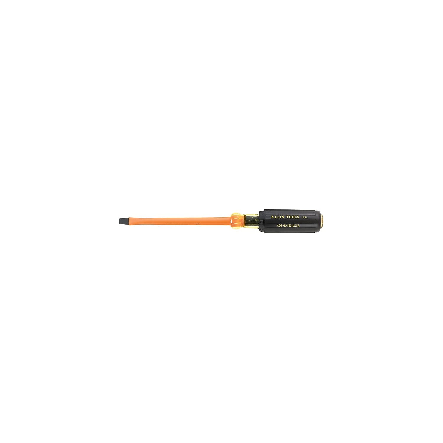 Klein Tools 602-4 - 1/4" x 4" Keystone Screwdriver Round Shank ...