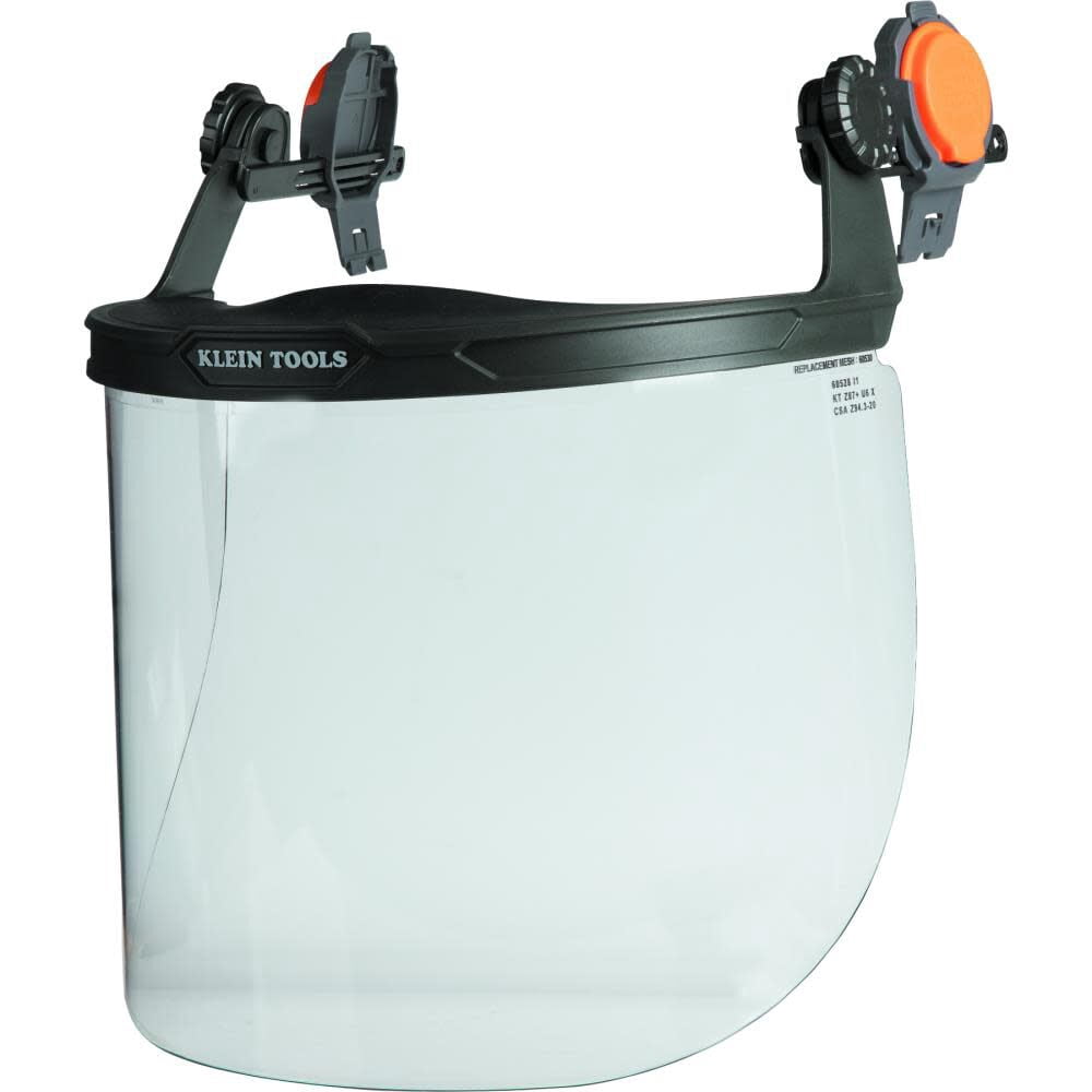 Klein Tools Face Shield, Full Brim, Clear - Walmart.com