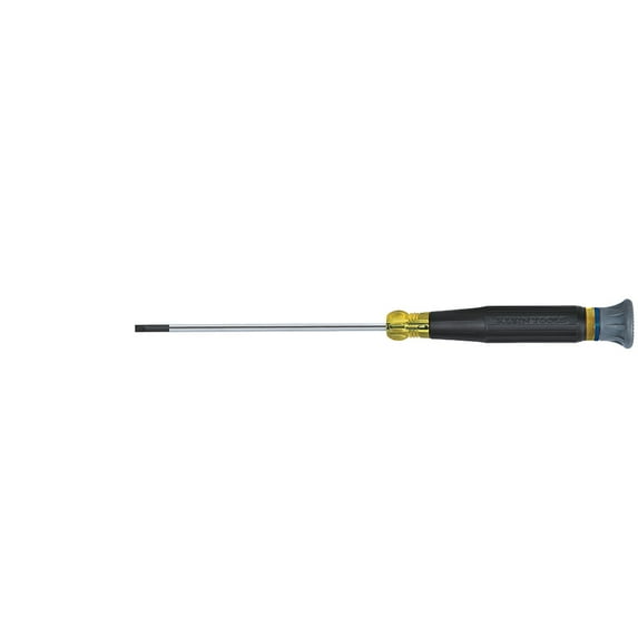 Klein Tools 614-4 1/8-Inch Electronics Screwdriver with 4-Inch Shaft ...