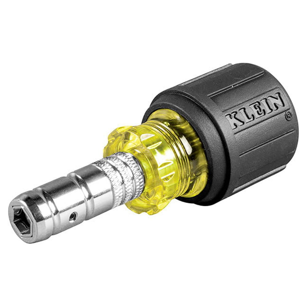 Klein Tools 65131 2-in-1 Hex Head Slide Driver Nut Driver, 1.5-Inch ...