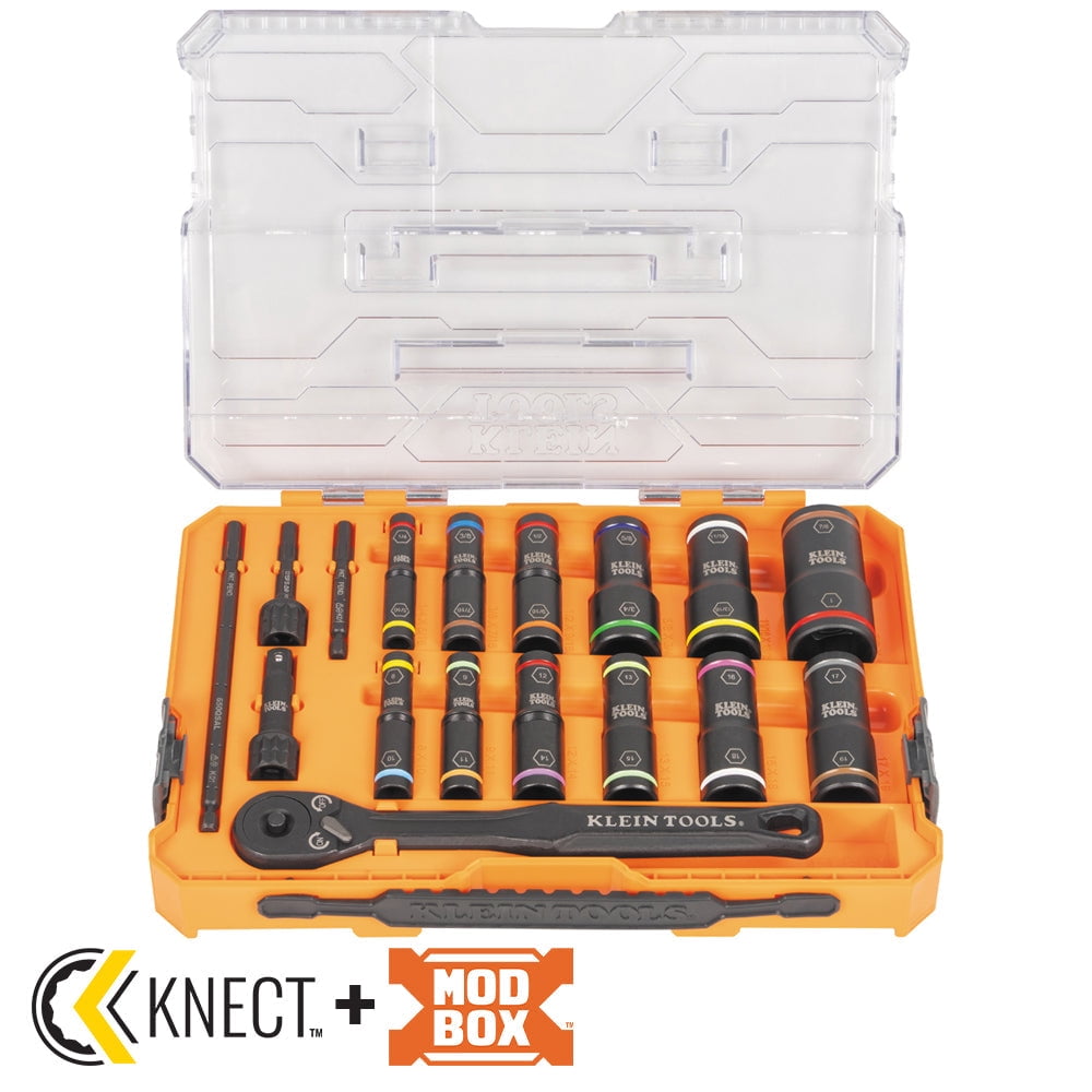 Klein Tools Knect Flip Socket Set, 18 Pc - Walmart.com