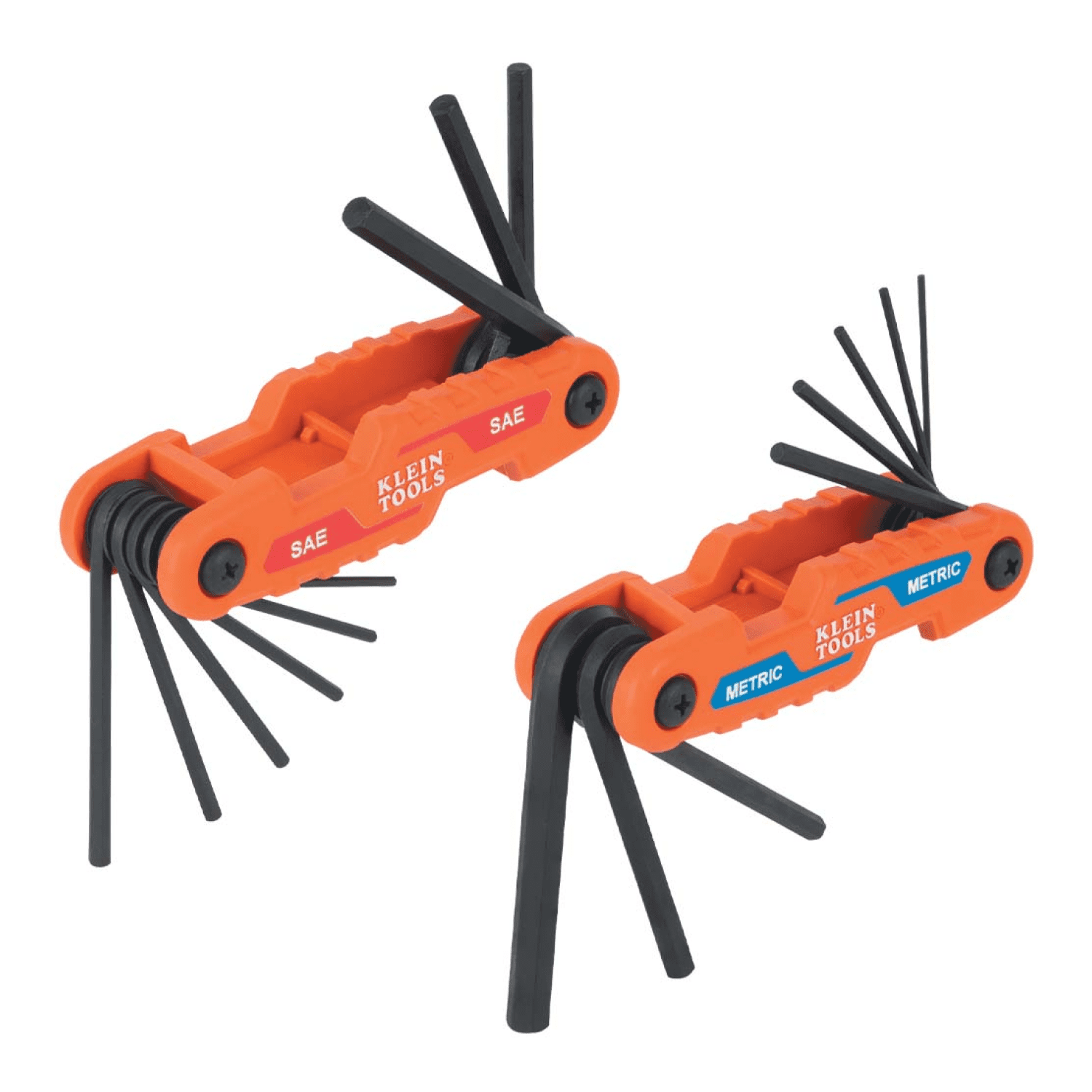 Klein Tools Compact Hex Key Set, Sae, Metric - Walmart.com