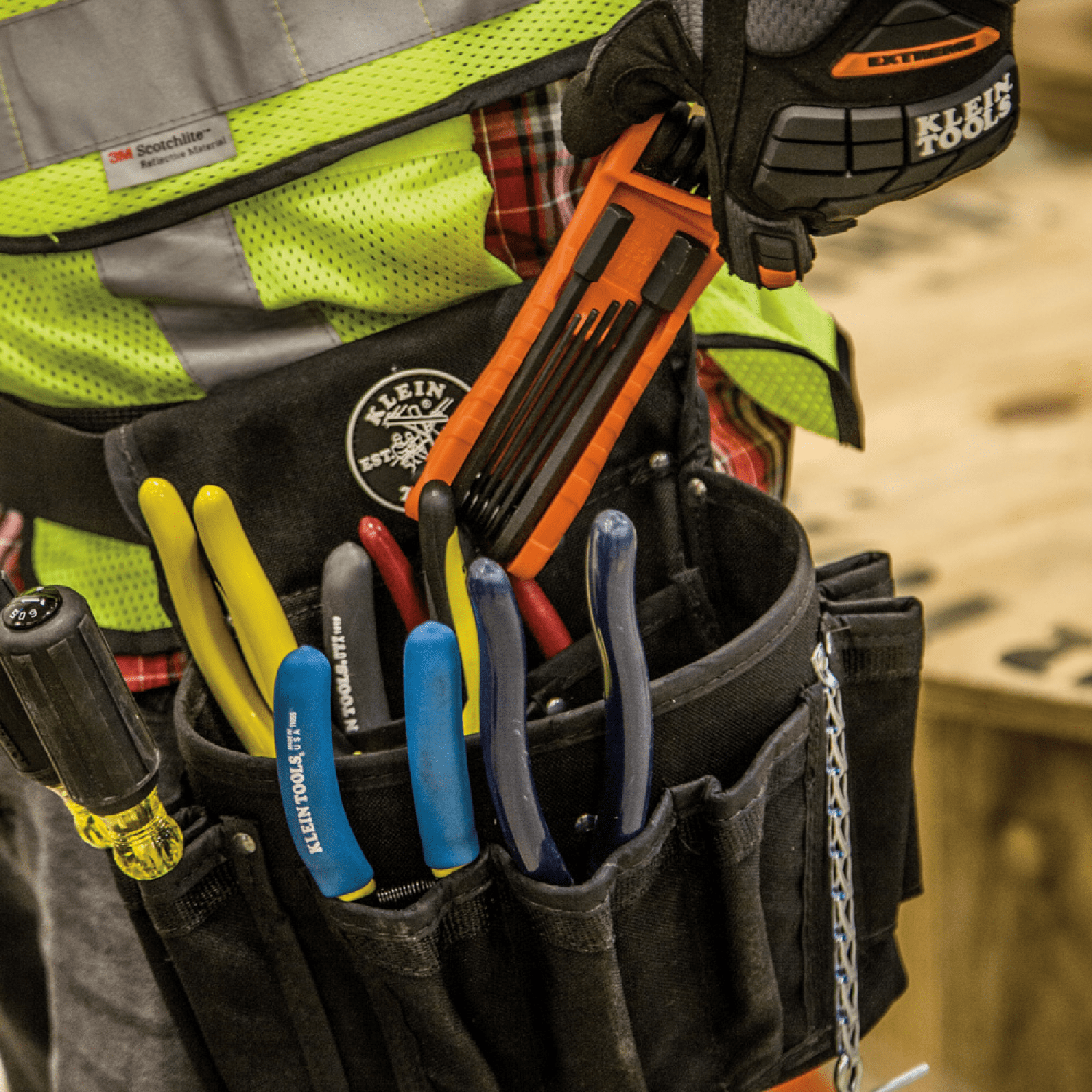 Klein Tools Pro Folding Hex Key Set Sae, Metric - Walmart.com