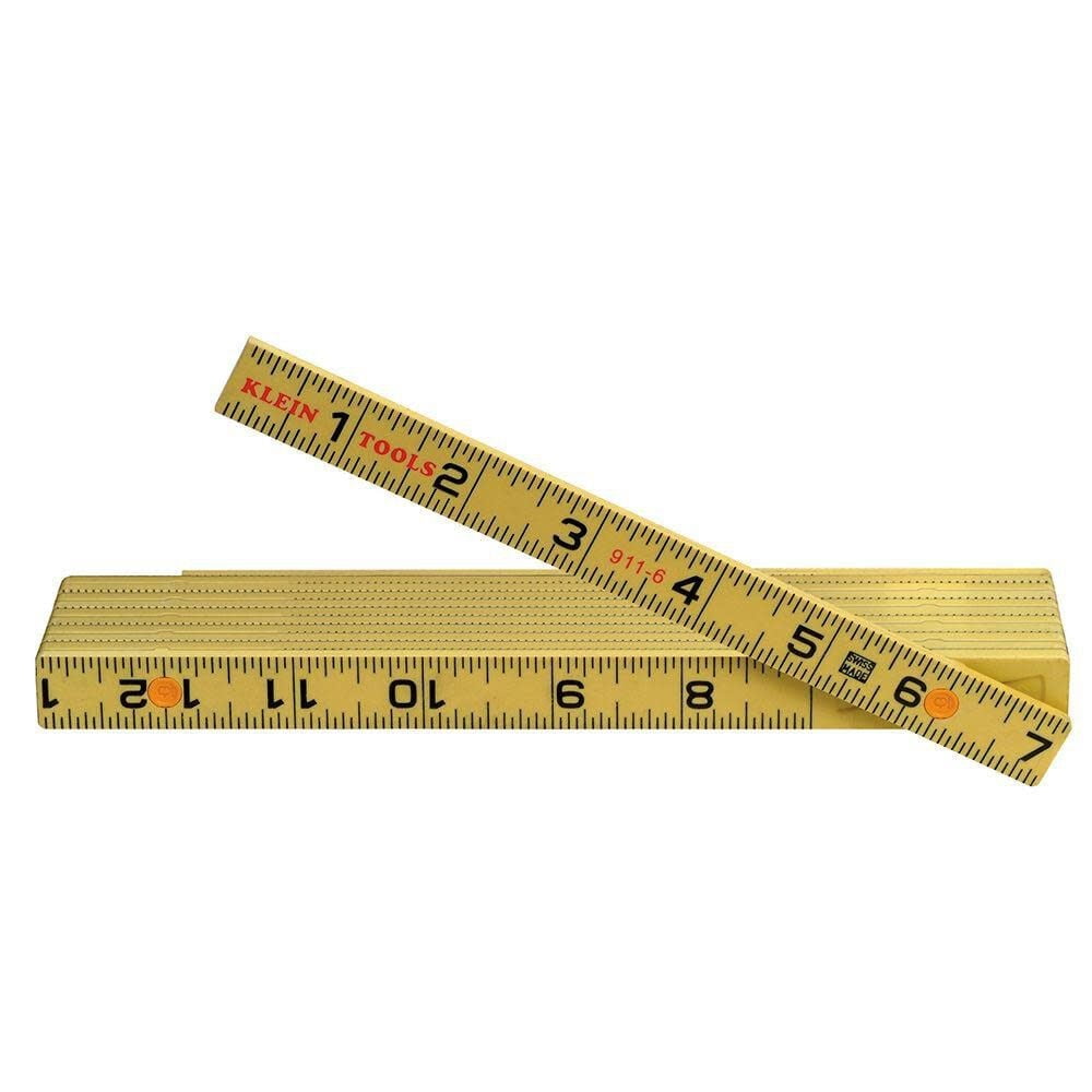Klein Tools Fiberglass Folding Rule Outer Read - Walmart.com
