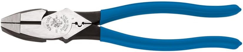 Klein Tools D2000-9NECR Lineman's Pliers with Crimping, Made in USA ...