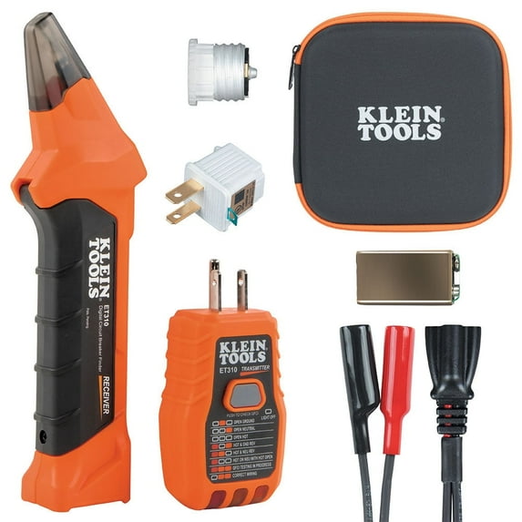 Klein Tools Circuit Breaker Finder Kit for 90-120V AC circuits ...