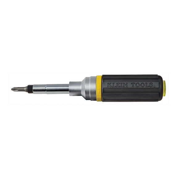 Klein Tools 32558 - Multi-Bit Ratcheting Screwdriver/Nut Driver ...