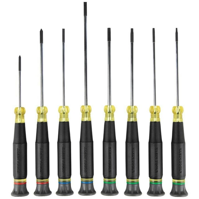 Klein Tools Precision Screwdriver Set 8Pc - Walmart.com