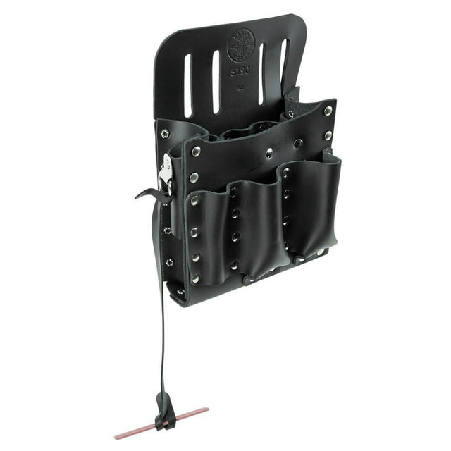 Free Shipping! Klein Tools Tool Pouch, Leather, Brown, 5190 - Walmart ...