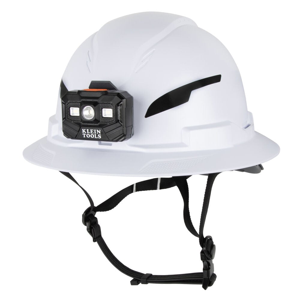 Klein Tools Class C Type 2 Hard Hat Vented Full Brim With Chin Strap ...