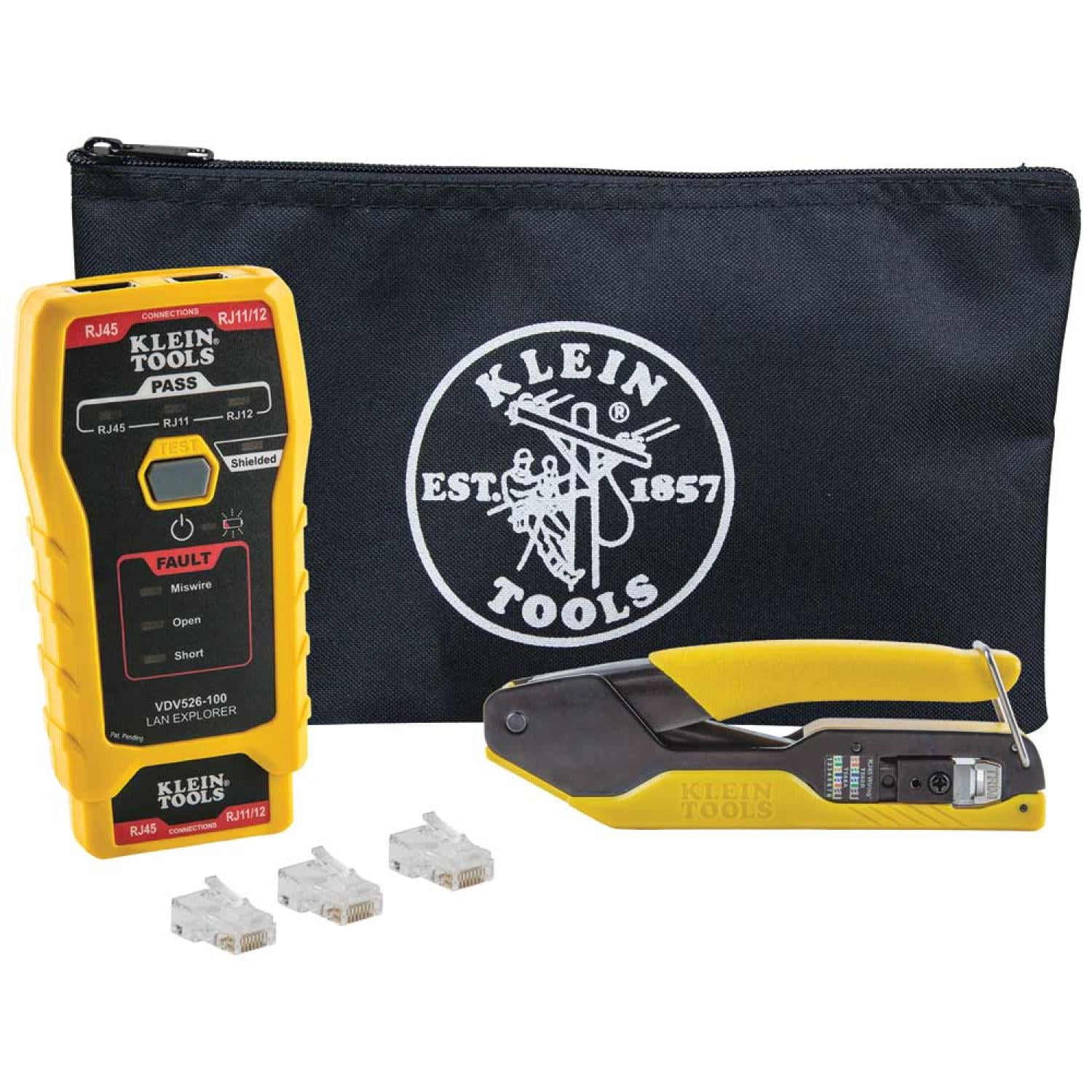 Klein Tools VDV026-813 Pass-Thru Cable Installation Kit - Walmart.com