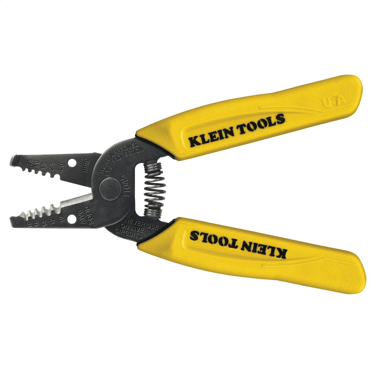Klein Tools Wire Stripper/Cutter (10-18 AWG Solid) - Walmart.com