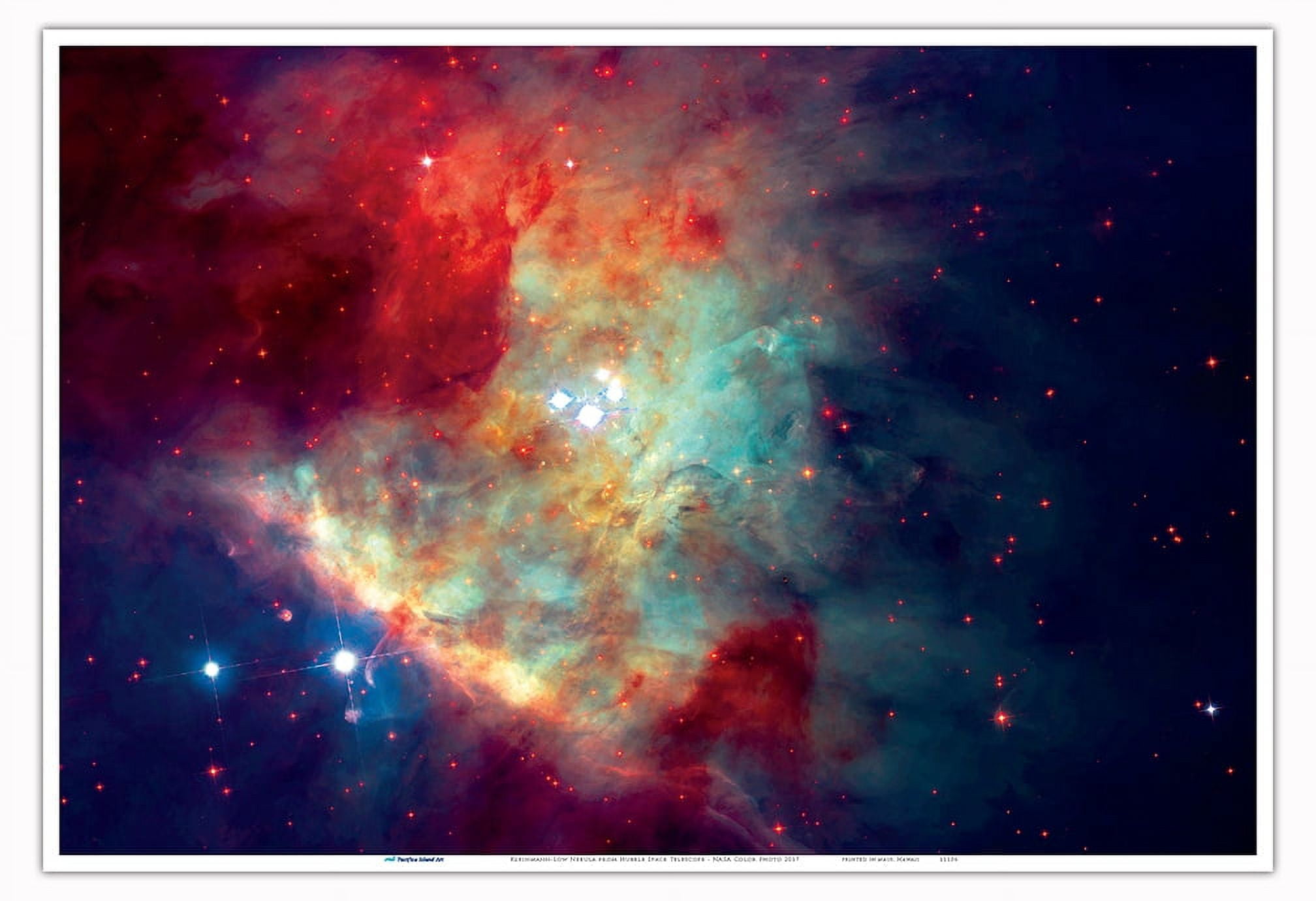 Kleinmann-Low Nebula from Hubble Space Telescope - NASA Color Photo c ...