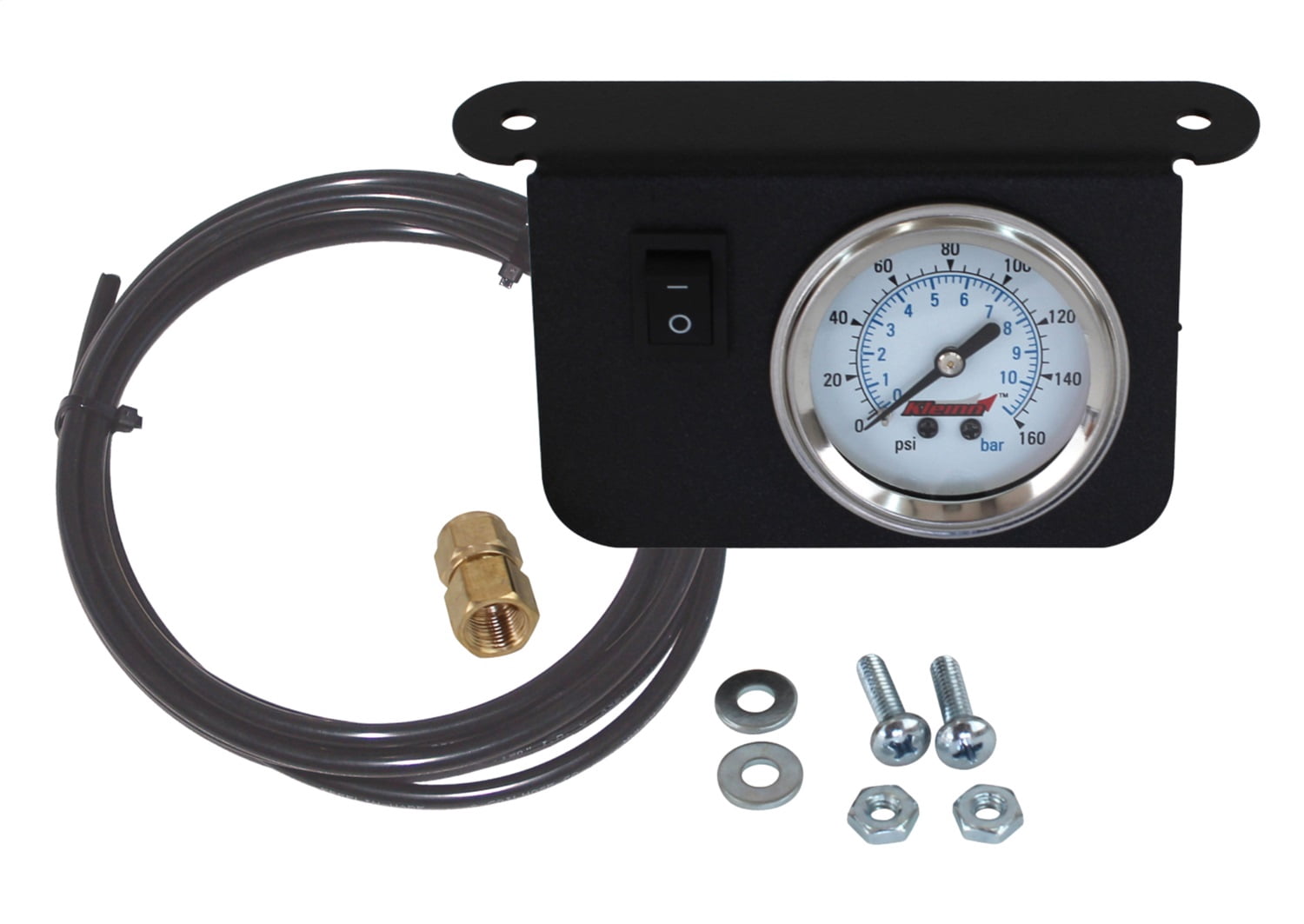 Kleinn Air Horns 1301 Illuminated 160 PSI Single Needle Dash Panel ...