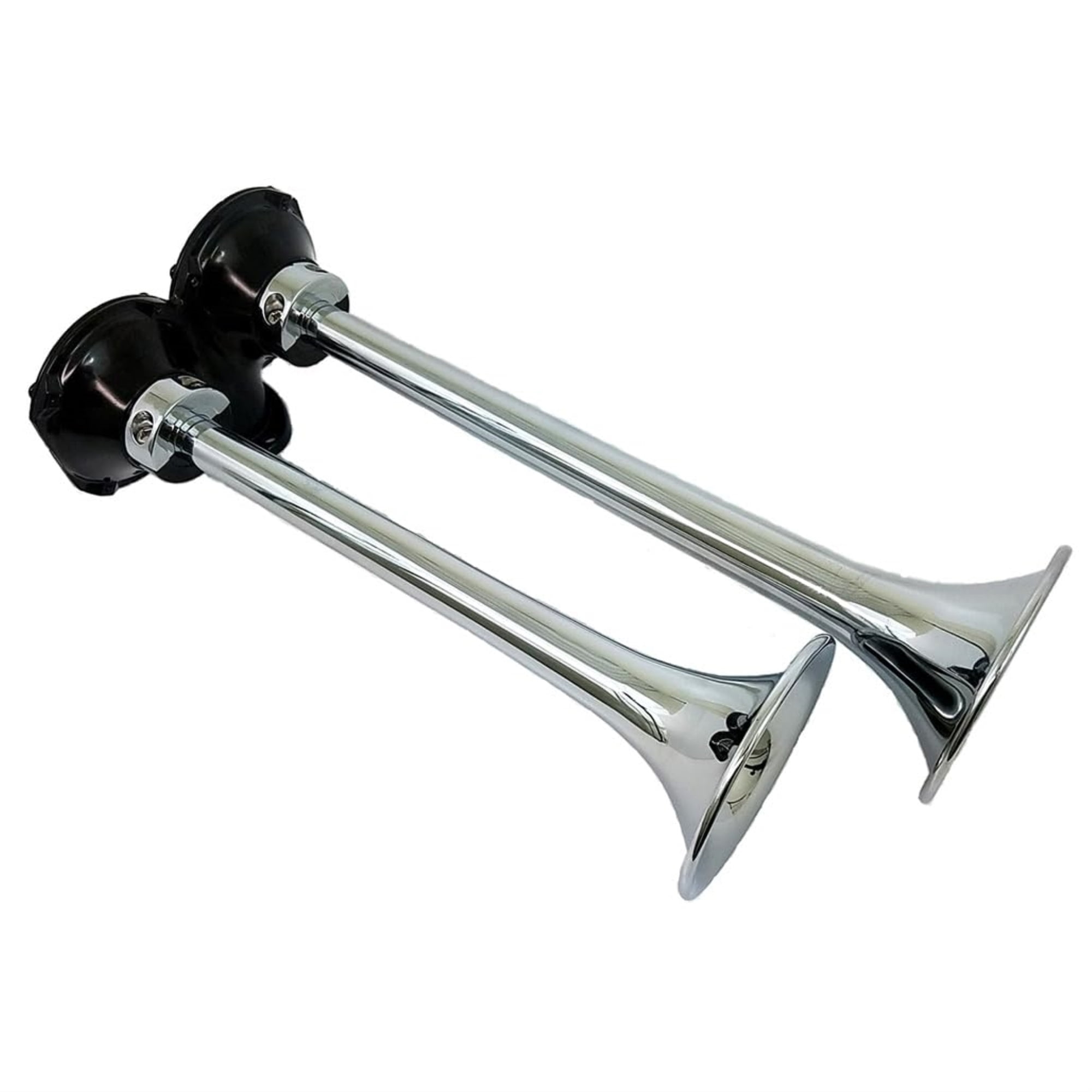 Kleinn Air Horns 401 Dual Roof Mounted Truck Horn - Chrome - Walmart.com