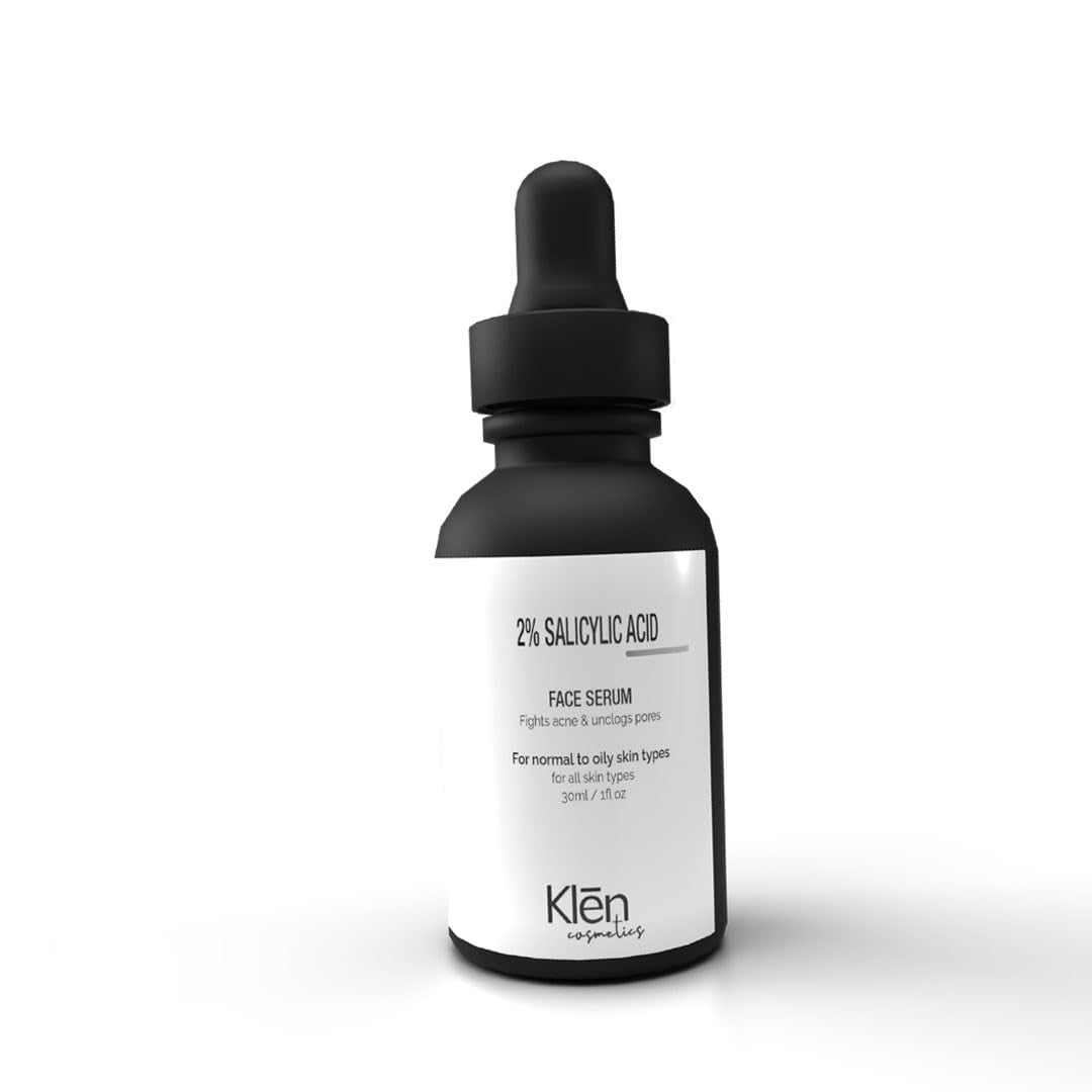 Klen Cosmetics 2 Salicylic Acid Face Serum Acne Treatment Pore ...