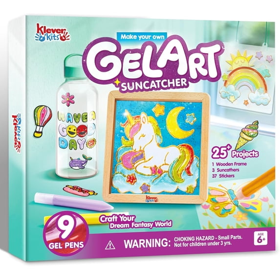 Klever Kits Gel Art Painting Kits with Photo Frame, Art & Crafts Kit ...
