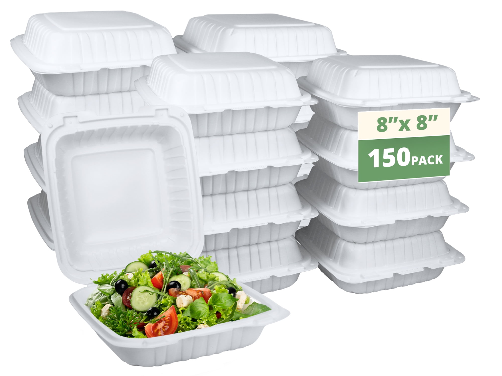 Klex Eco-Friendly Mineral-Filled PP Clamshell Takeout Food Containers ...