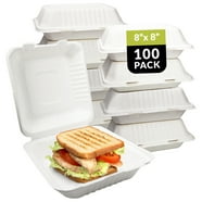 [50 Pack] Chinese Take Out Boxes - 32 oz Plain White Chinese Food ...