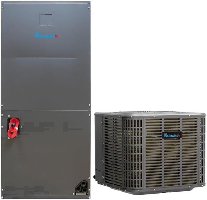 Klimaire 4 Ton Inverter Heat Pump System – 48,000 BTU Central Ducted ...