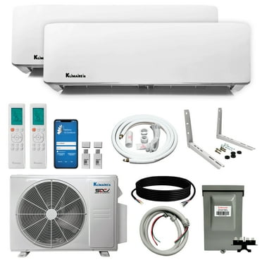 ACiQ 42,000 BTU Extreme Heat Unitary Mini Split AC/Heating System | 5kW ...
