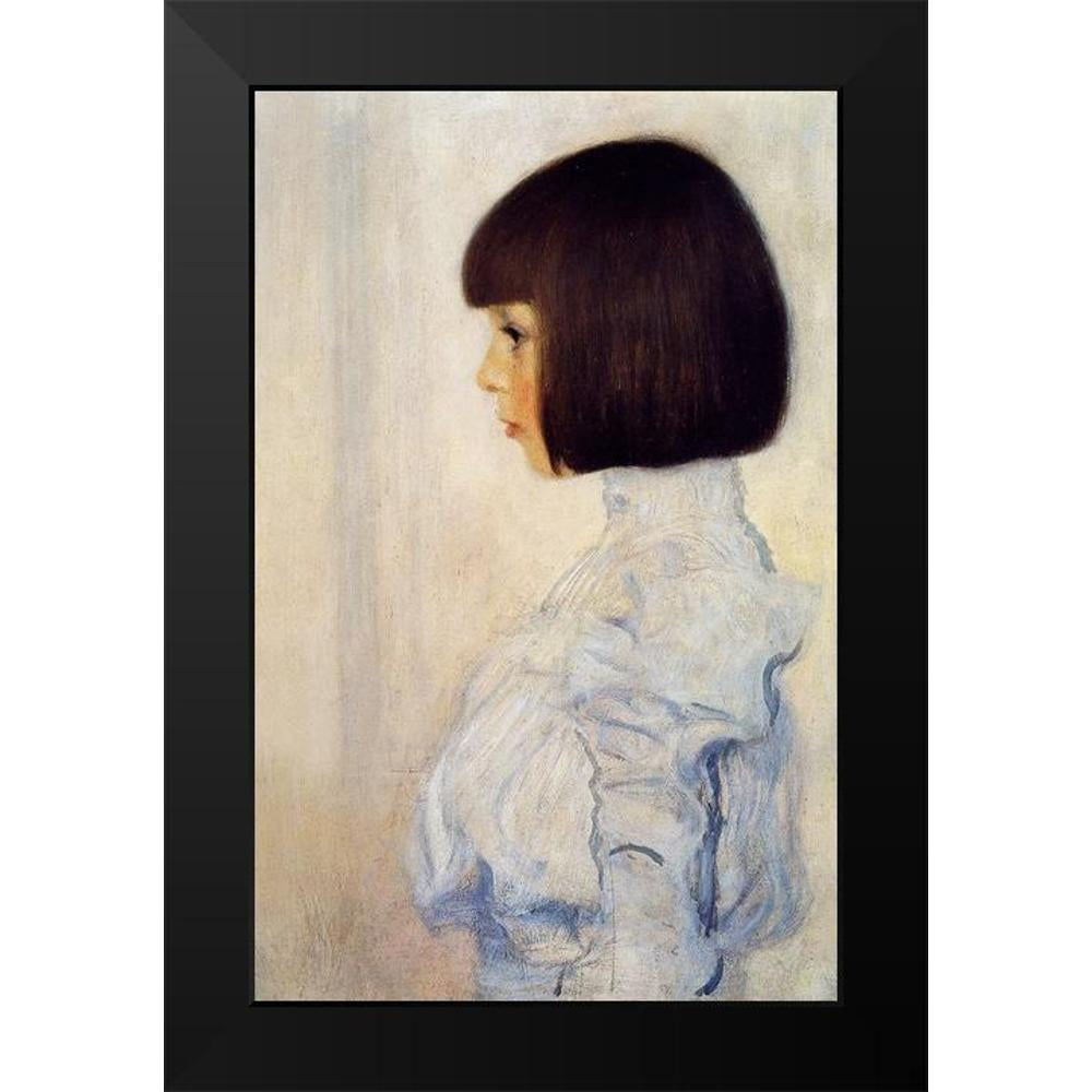 Klimt, Gustav 10x14 Black Modern Framed Museum Art Print Titled ...