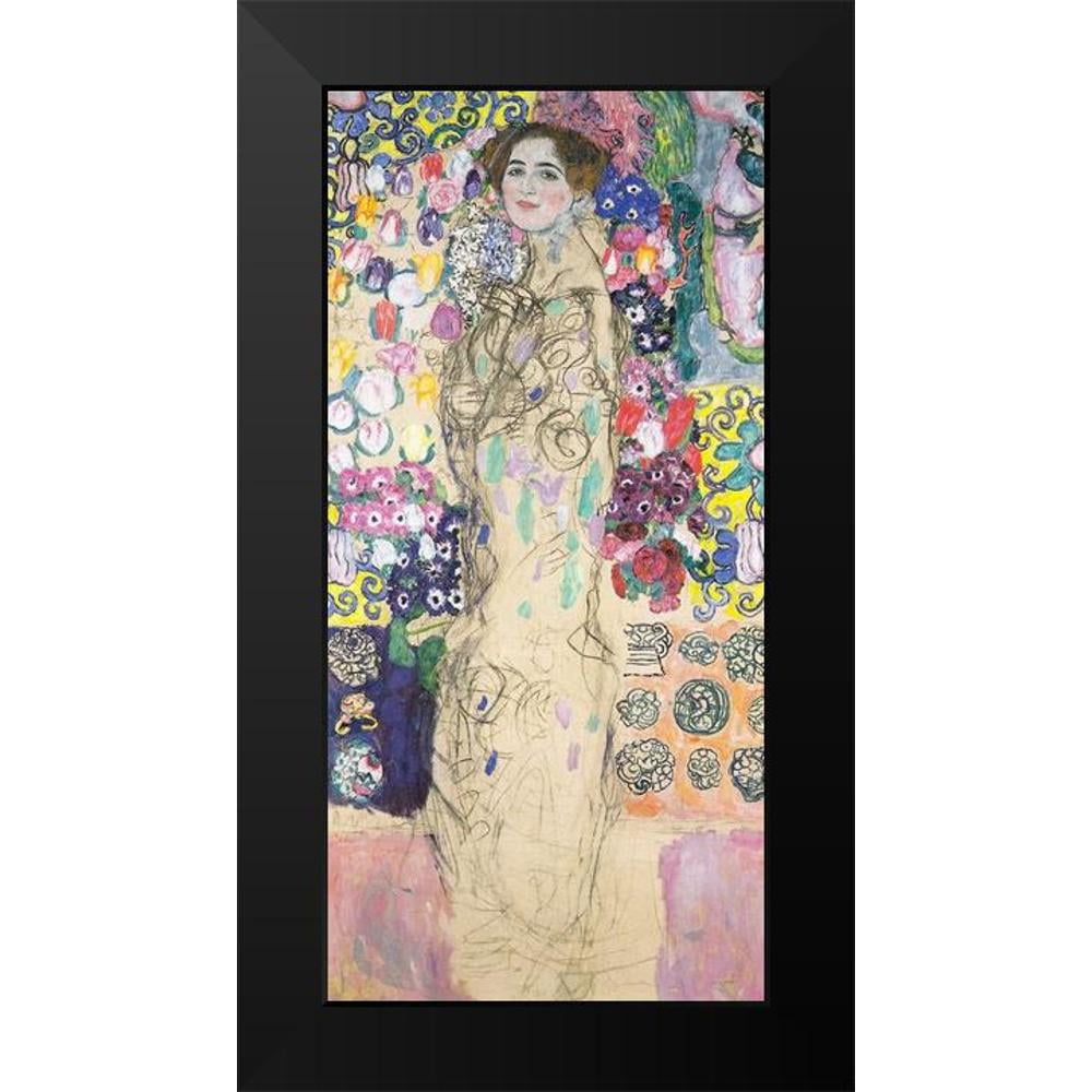 Klimt, Gustav 11x18 Black Modern Framed Museum Art Print Titled ...