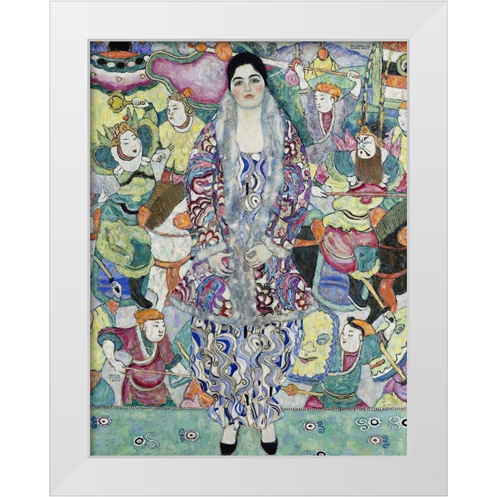Klimt, Gustav 19x24 White Modern Wood Framed Museum Art Print Titled ...