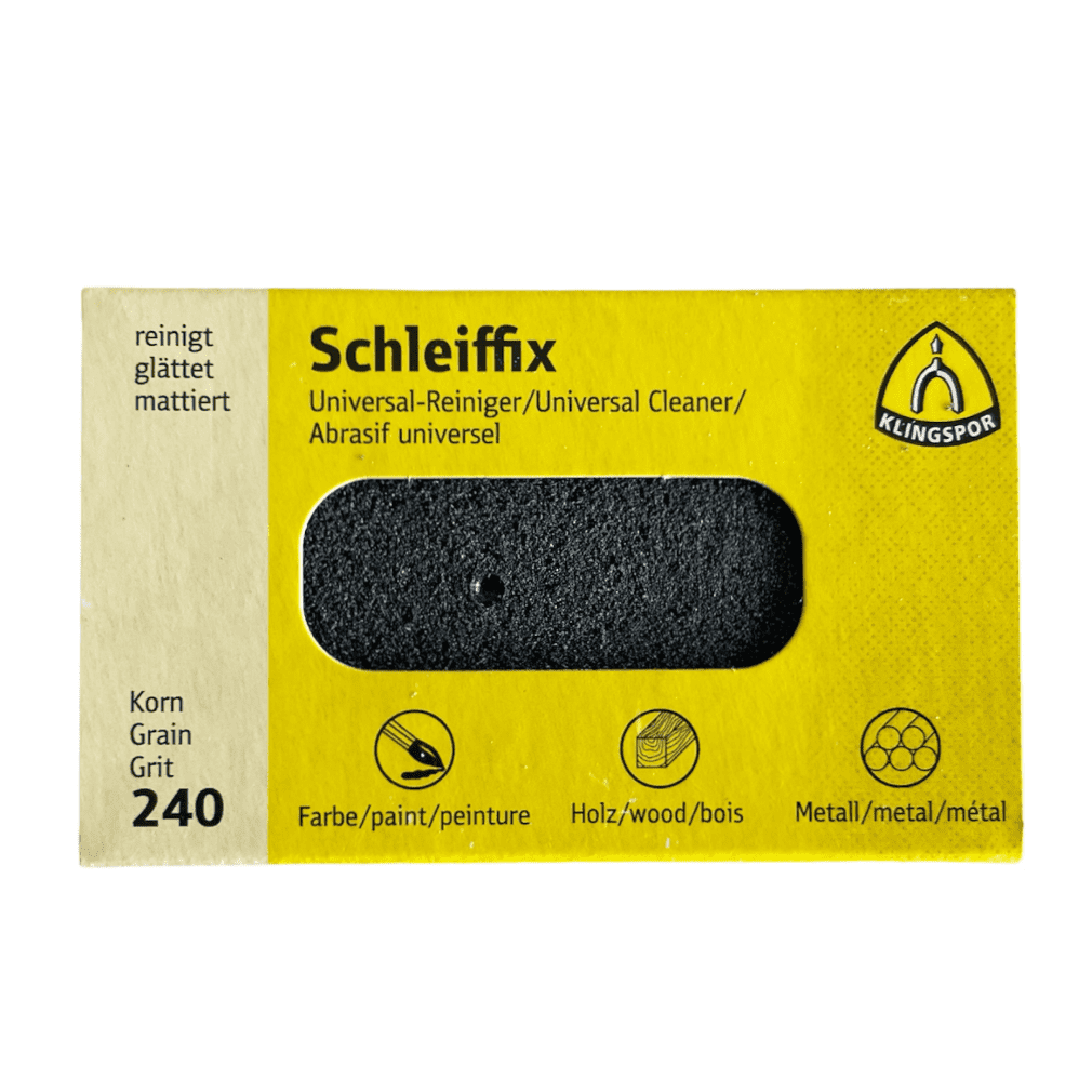 Klingspor Schleiffix universal cleaning block abrasive for metals ...