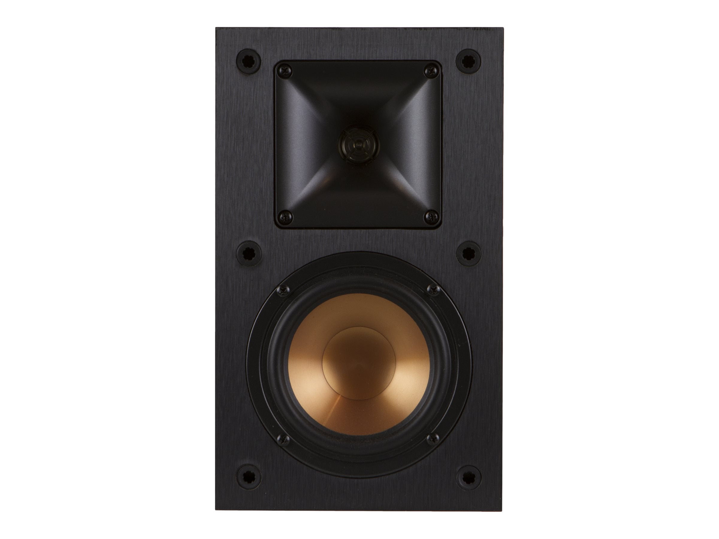 Klipsch R-14M 4-Inch Reference Bookshelf Stereo Speakers Pair - Black ...