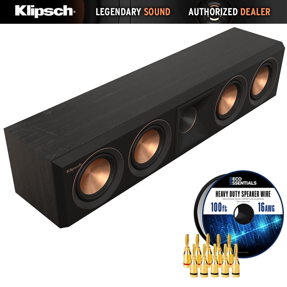 Klipsch 1070022 RP-404C II Speaker: Enhanced Tweeter for Crystal-Clear ...