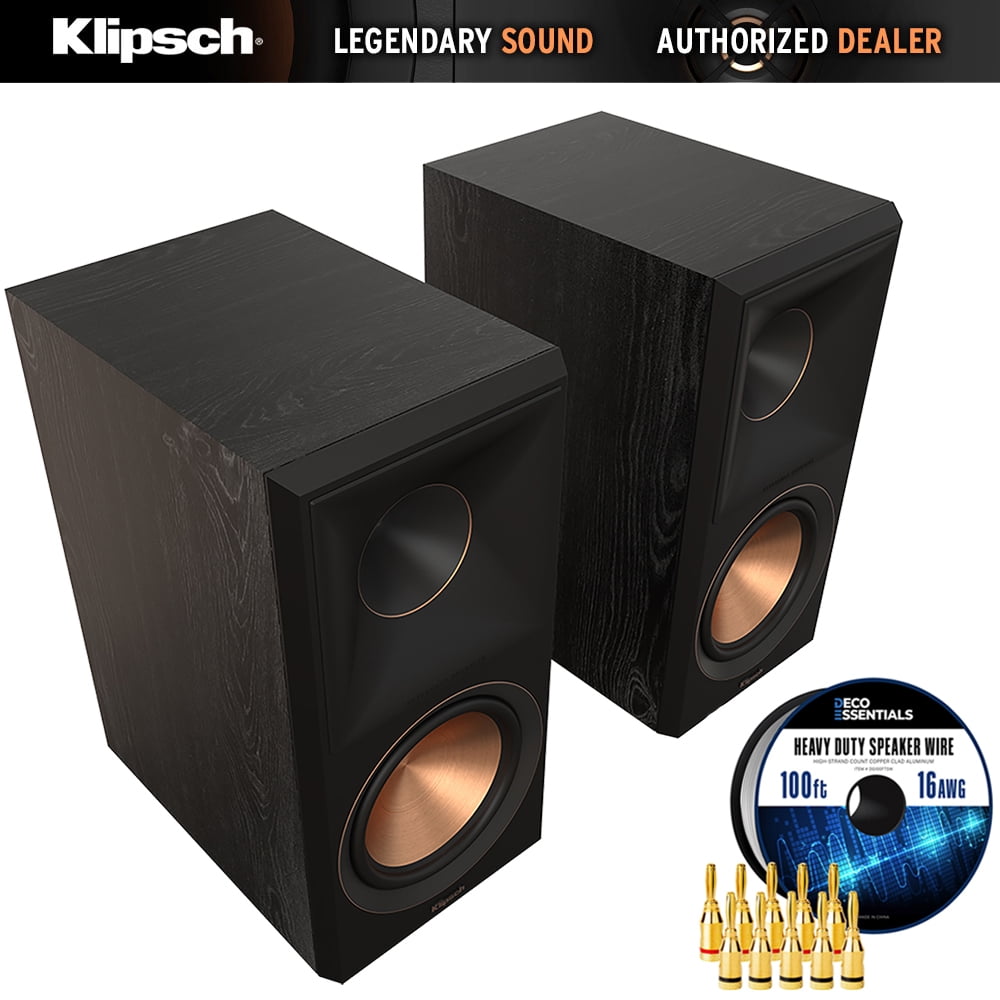 Klipsch RP-600M II Reference Premiere Bookshelf Speakers - Ebony (Pair ...