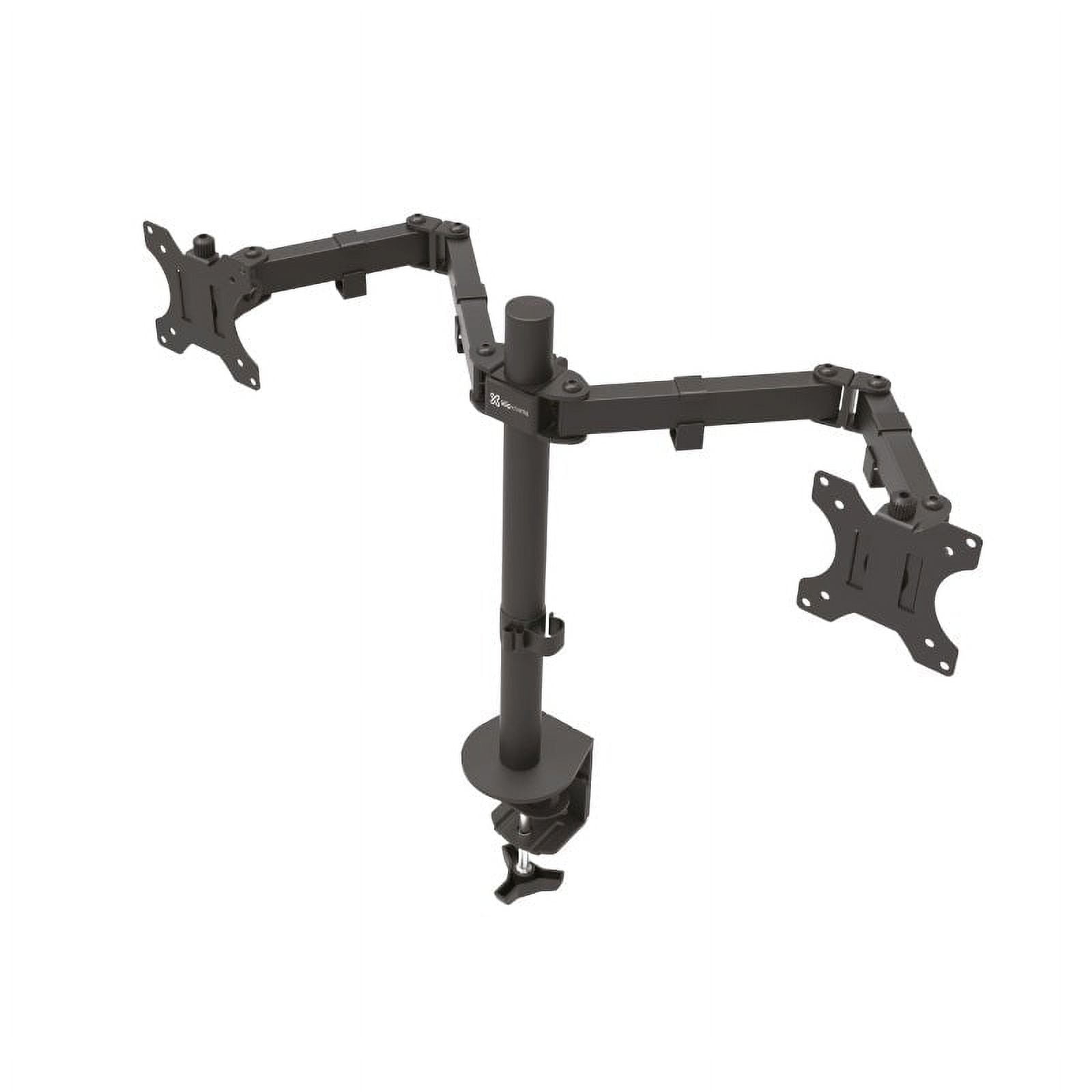 Klipxtreme - Dual Monitor Mount Desk Clamp Up to 32in - Walmart.com