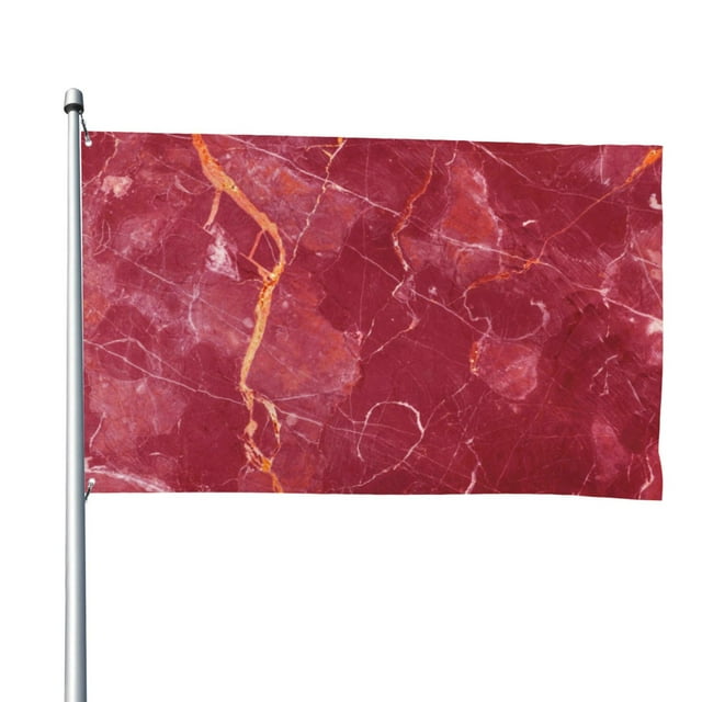 Kll Abstract Red Marble Flag 4x6 Ft Parade Party Flag Outdoor Flag ...