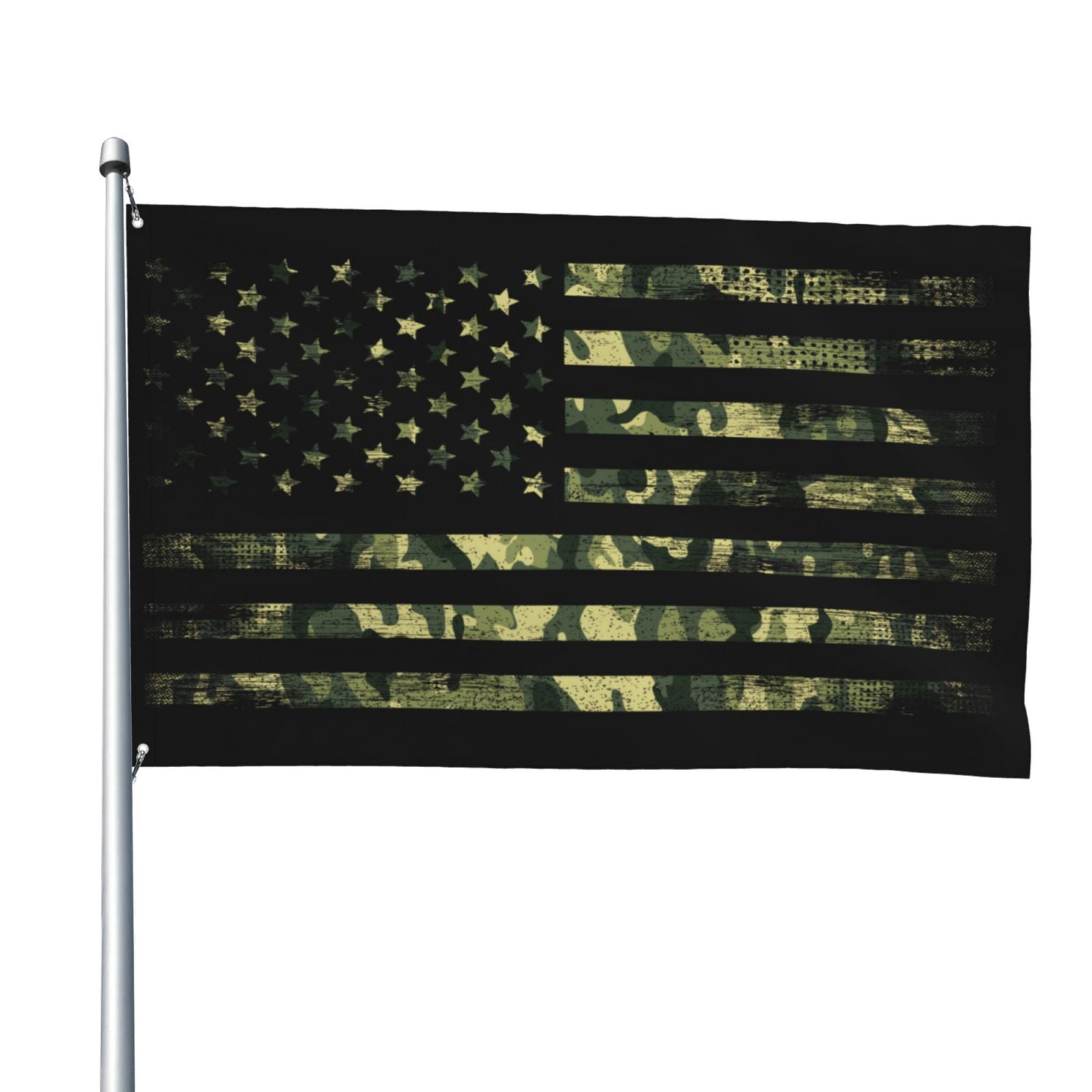 Kll American Flag Camo Flag 4x6 Ft Parade Party Flag Outdoor Flag ...