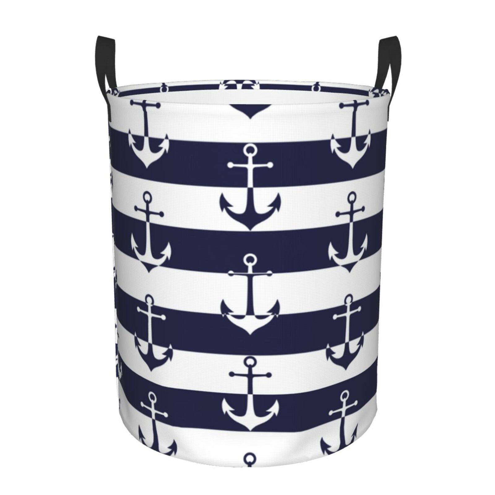 Kll Anchors Waterproof Foldable Laundry Hamper Bucket With Handles For ...