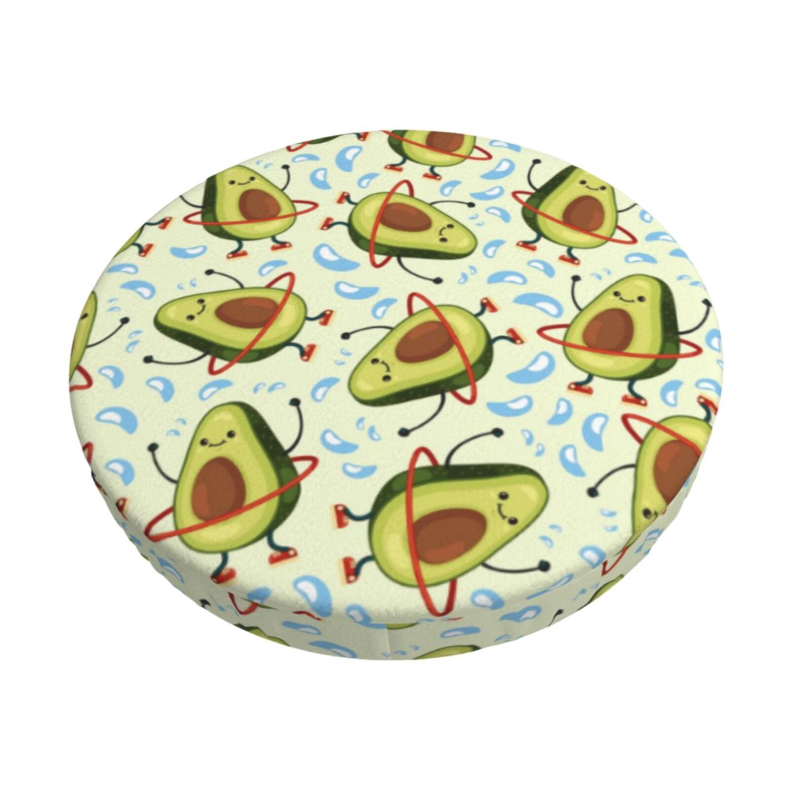 Kll Avocado Doing Sport Round Bar Chair Cushion Cover 12 Inch,Bar Stool ...