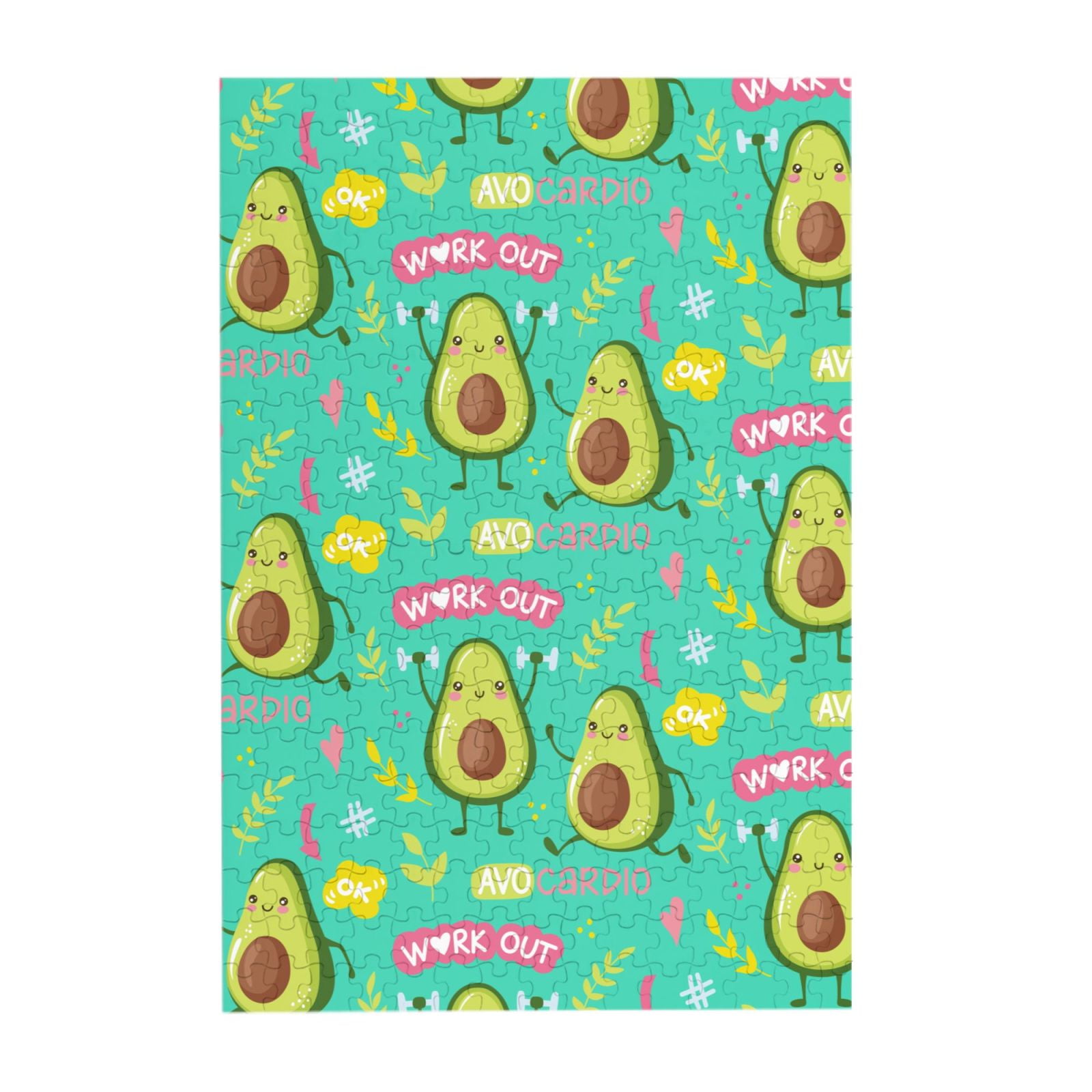 Kll Avocado Work Out - 300 Piece Jigsaw Puzzle For Adult And Teenagers ...