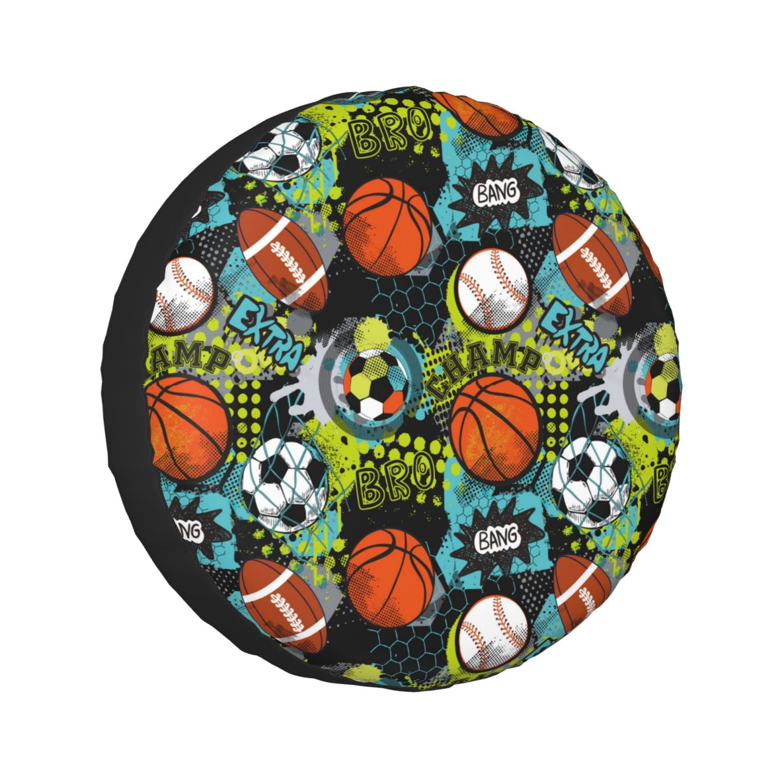 Kll Balls Tire Cover,Universal Wheel Tire Cover For Trailer, Rv, Suv ...