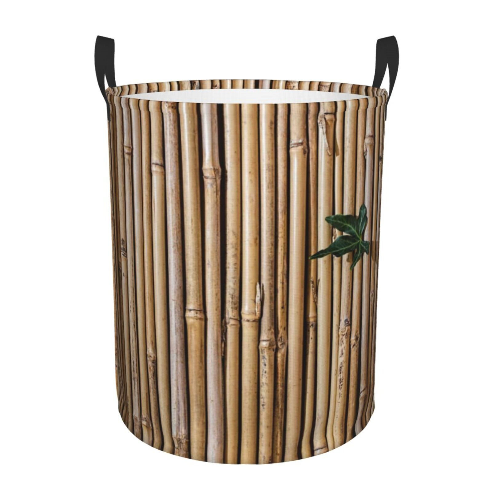 Kll Bamboo Raft Waterproof Foldable Laundry Hamper Bucket With Handles ...