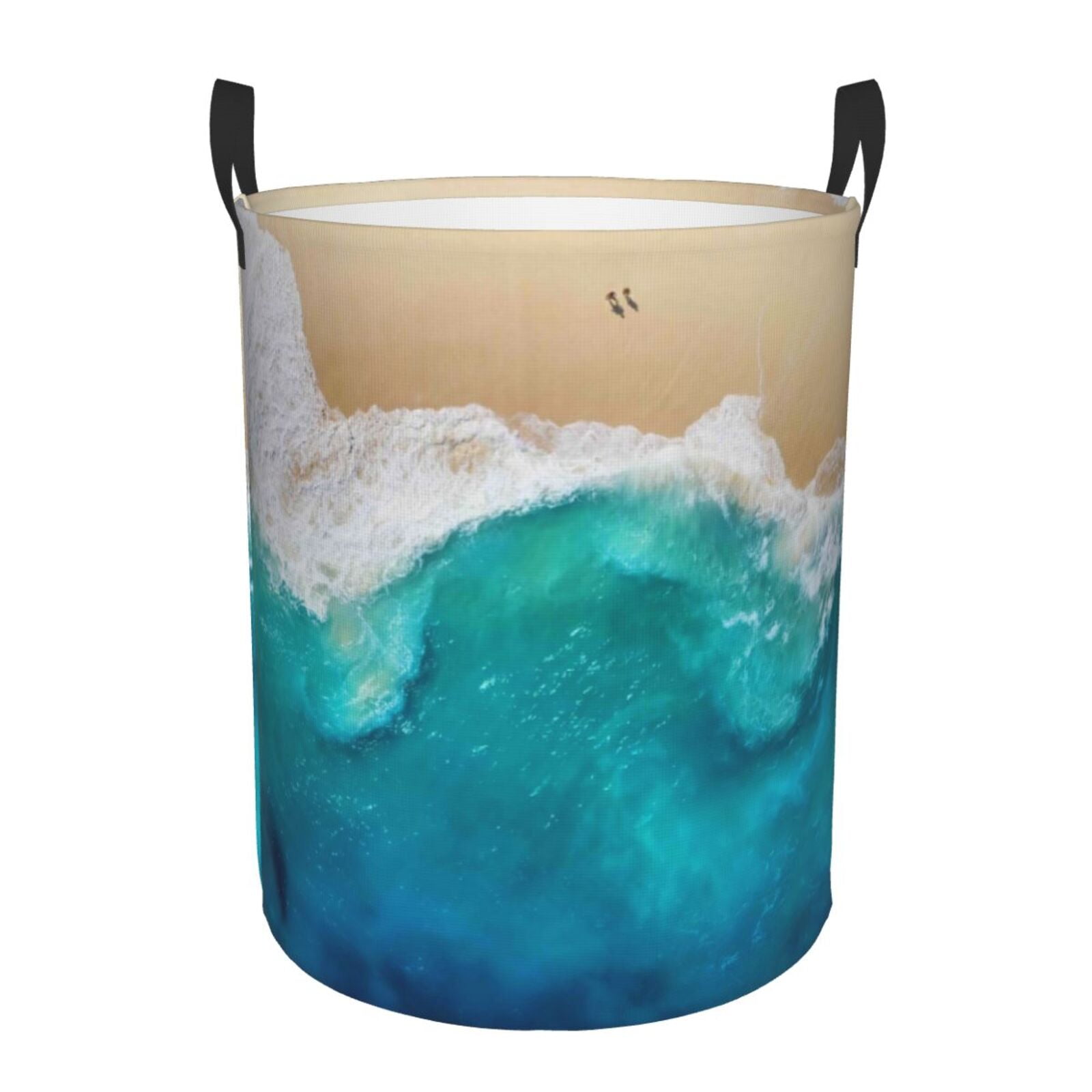 Kll Beach Waterproof Foldable Laundry Hamper Bucket With Handles For ...