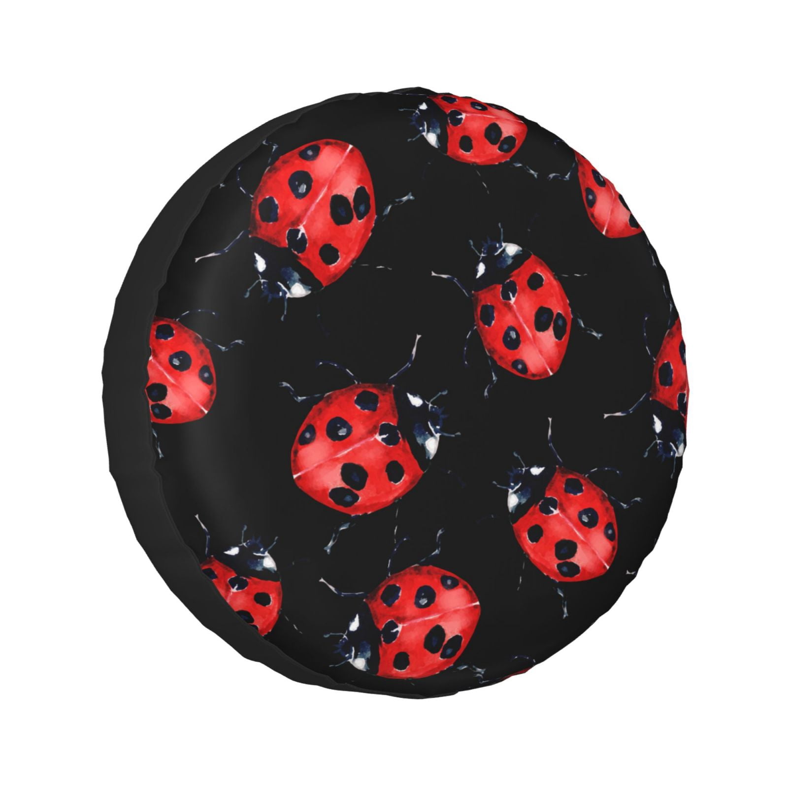 Kll Beautiful Red Ladybug Tire Cover,Universal Wheel Tire Cover For ...