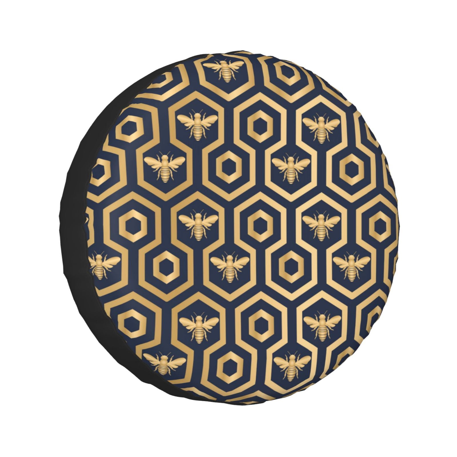Kll Bee Hive Hexagon Tire Cover,Universal Wheel Tire Cover For Trailer ...