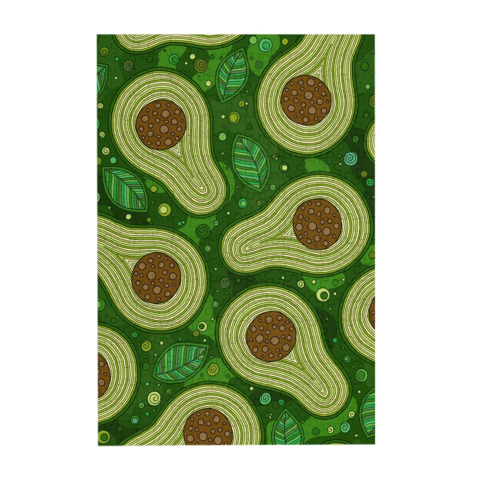 Kll Big Colorful Avocados - 300 Piece Jigsaw Puzzle For Adult And ...