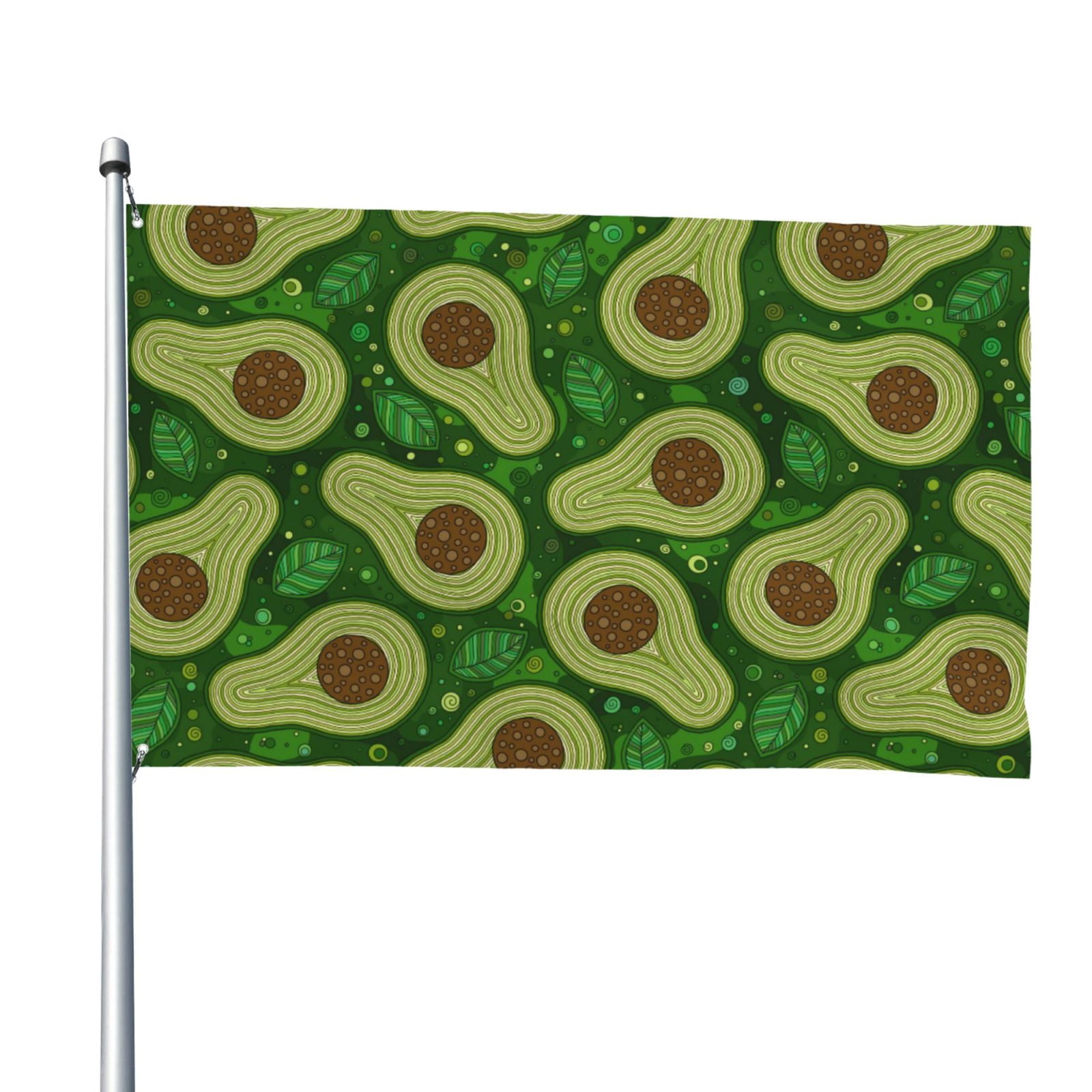 Kll Big Colorful Avocados Flag 4x6 Ft Parade Party Flag Outdoor Flag ...
