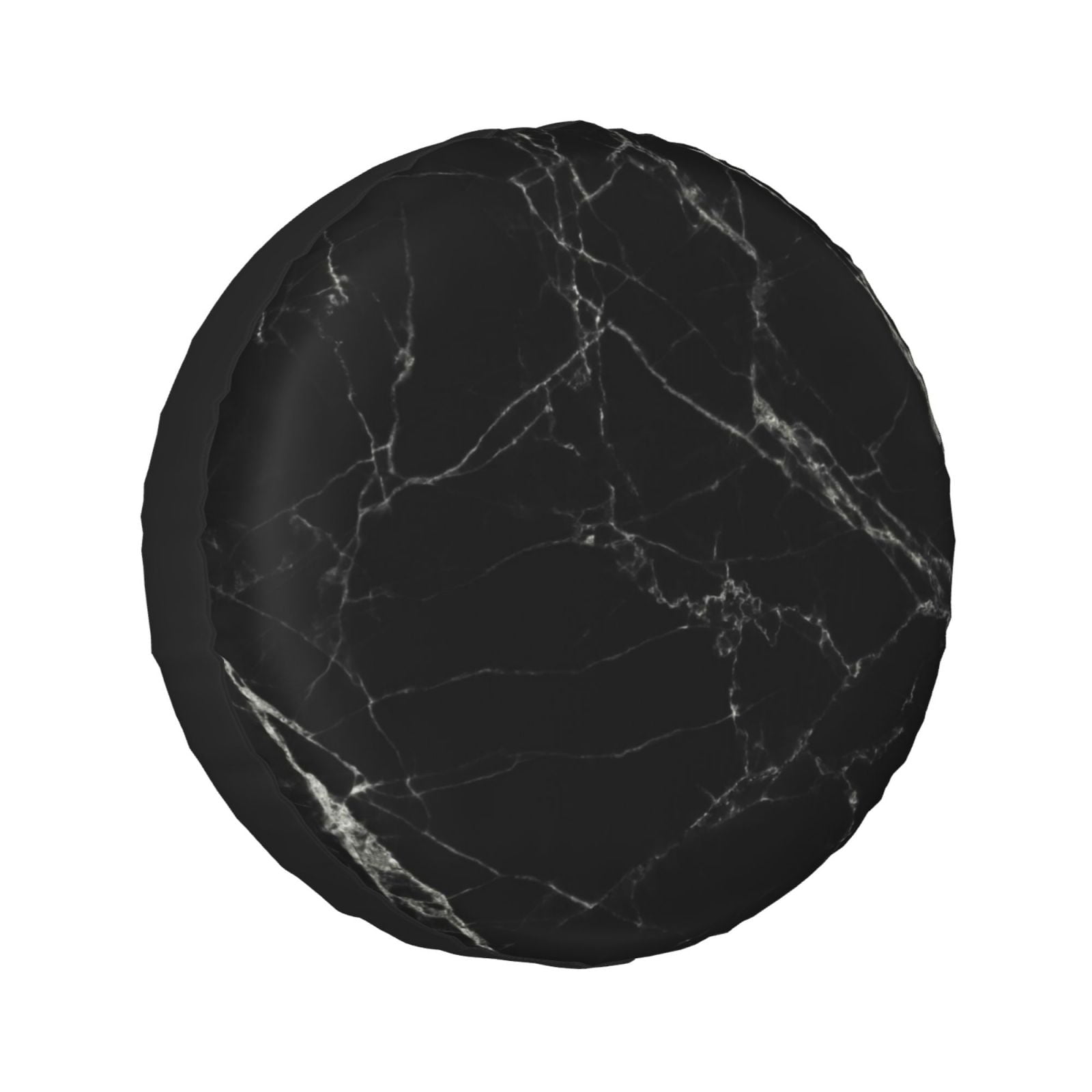 Kll Black Marble Texture Abstract Tire Cover,Universal Wheel Tire Cover ...