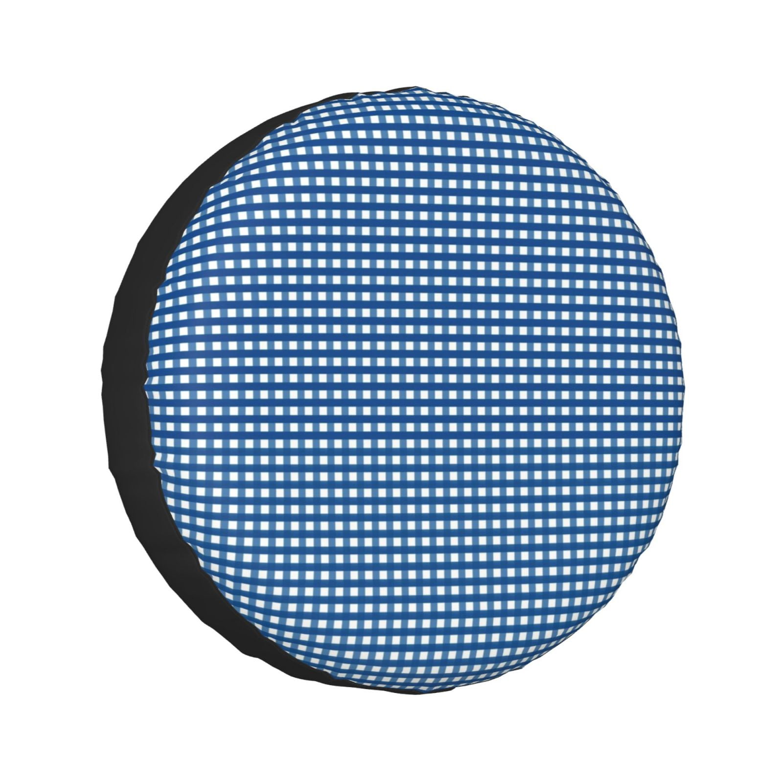 Kll Blue Gingham Tire Cover,Universal Wheel Tire Cover For Trailer, Rv ...