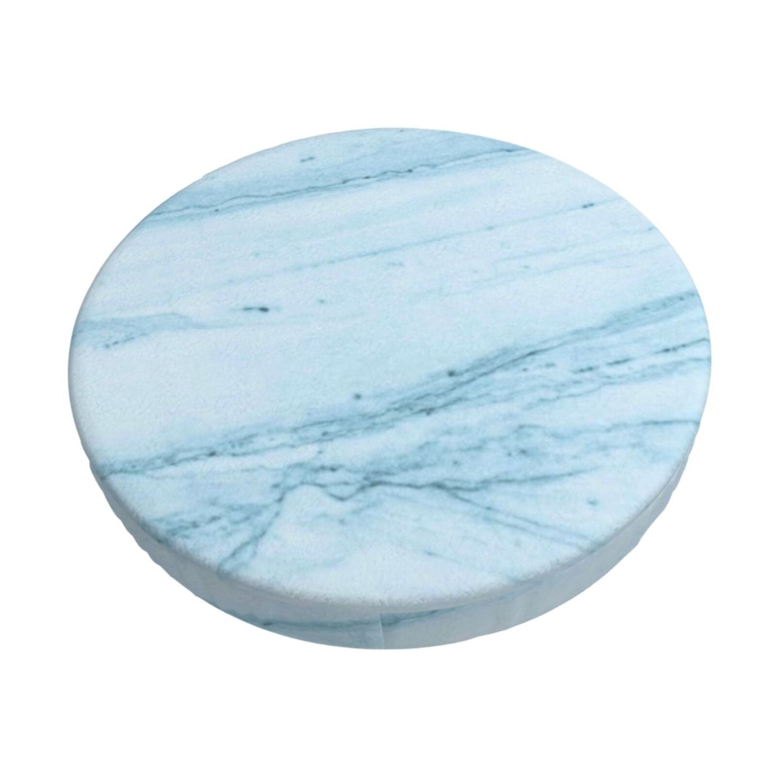 Kll Blue Marble Round Bar Chair Cushion Cover 13 Inch,Bar Stool ...