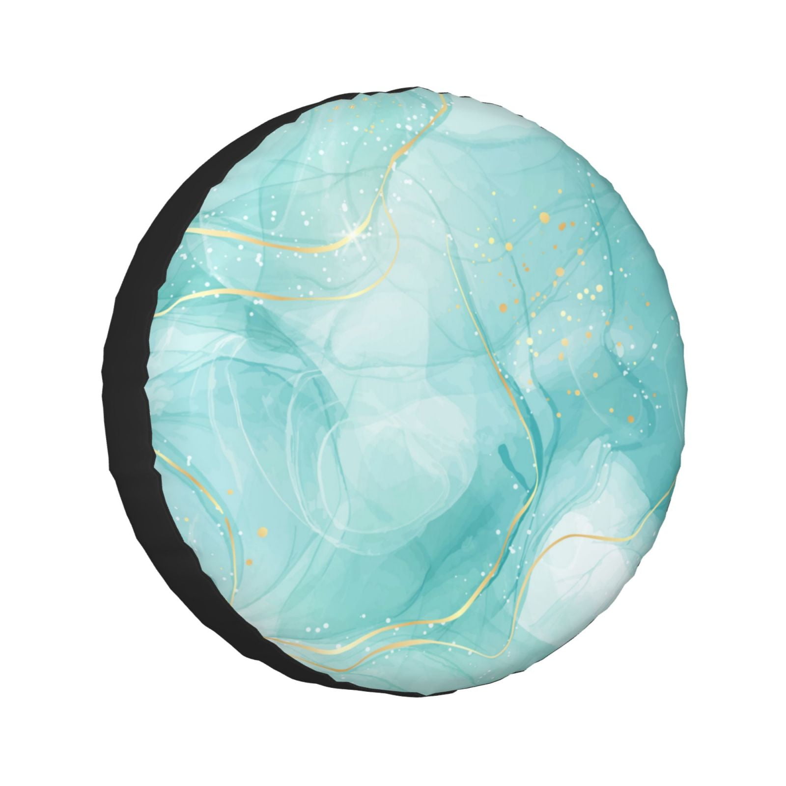 Kll Blue Marble Tire Cover,Universal Wheel Tire Cover For Trailer, Rv ...